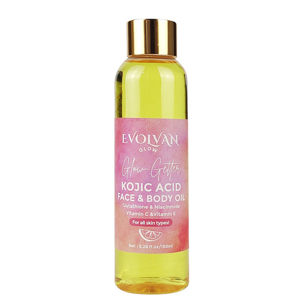 Glow Getter Face & Body Oil – Evolvan Glow